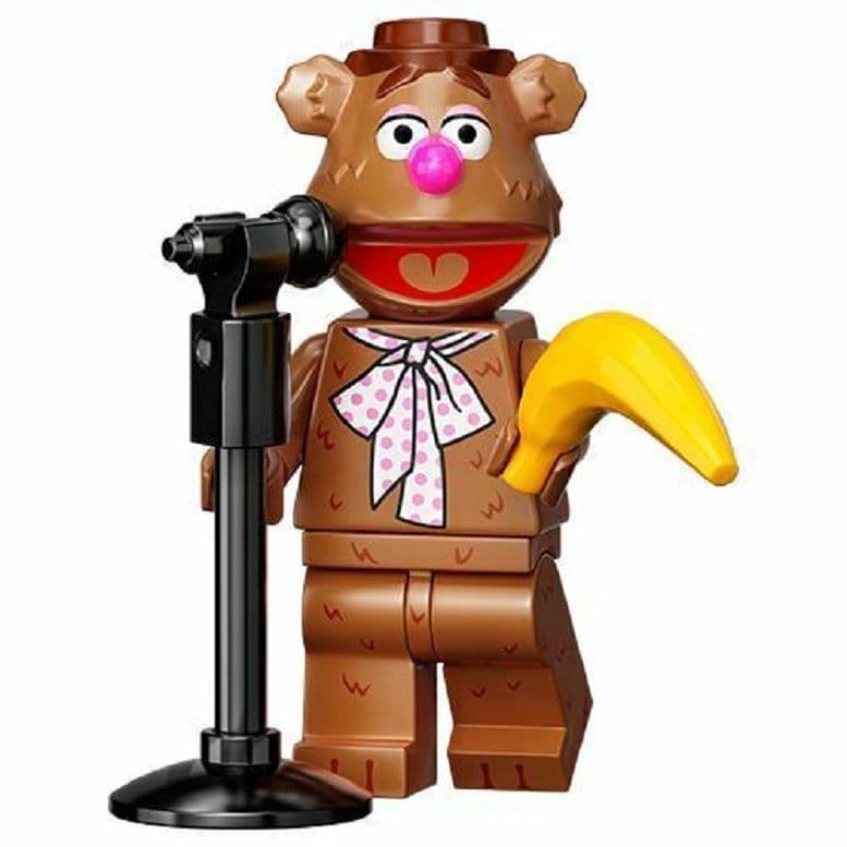 Lego Fozzie Bear Minifigure The Muppets Series
