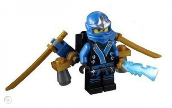 Lego Ninjago Spinjitzu Training Jay Minifigure